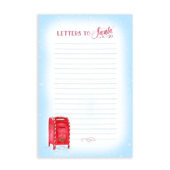 Letters to Santa Notepad To-do List Christmas Notepad - Etsy