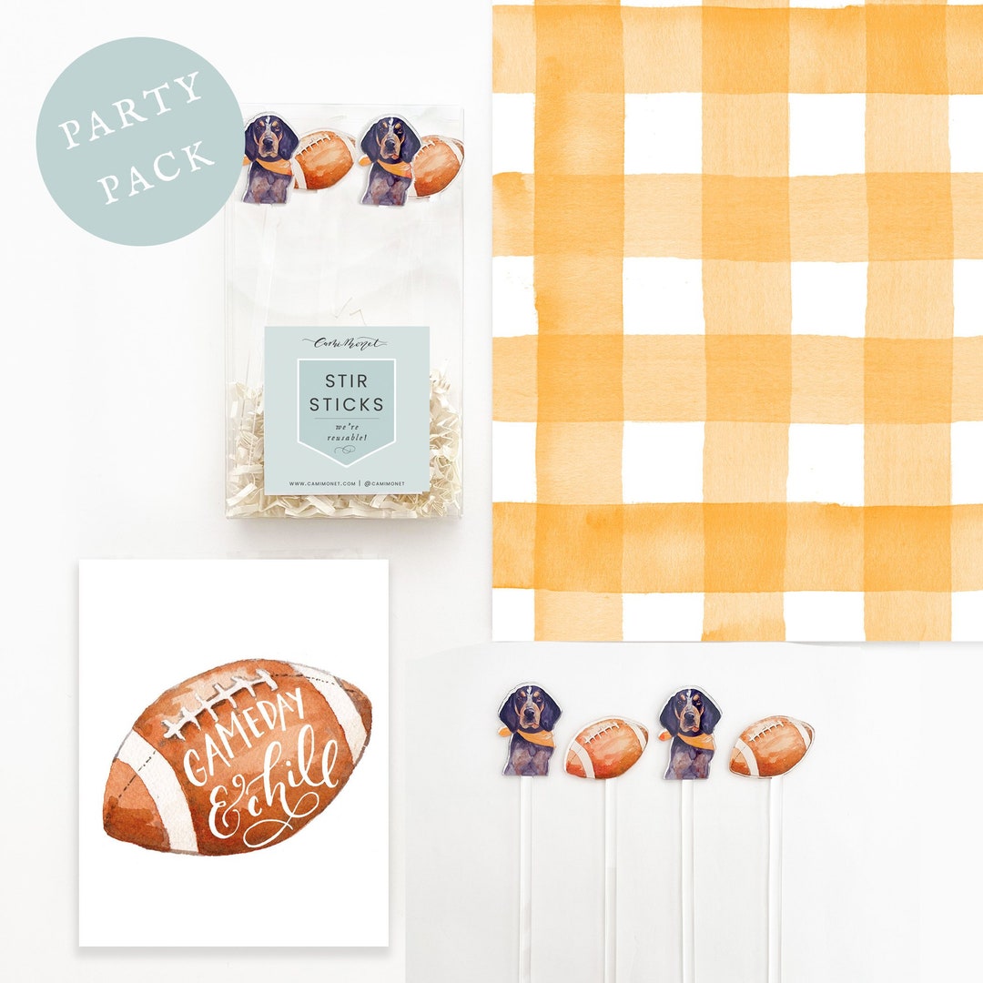 Tennessee Tailgate Party Pack Tennessee Football Tailgate Decorations ...