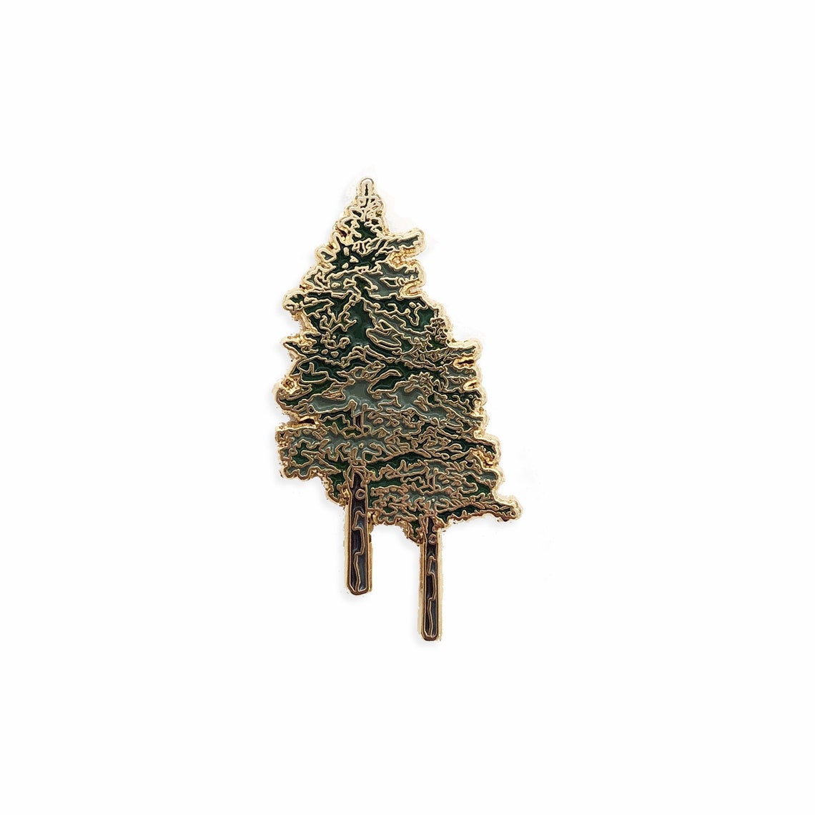 Fir Tree Enamel Pin Pine Tree Enamel Pin Woodland Enamel - Etsy Sweden
