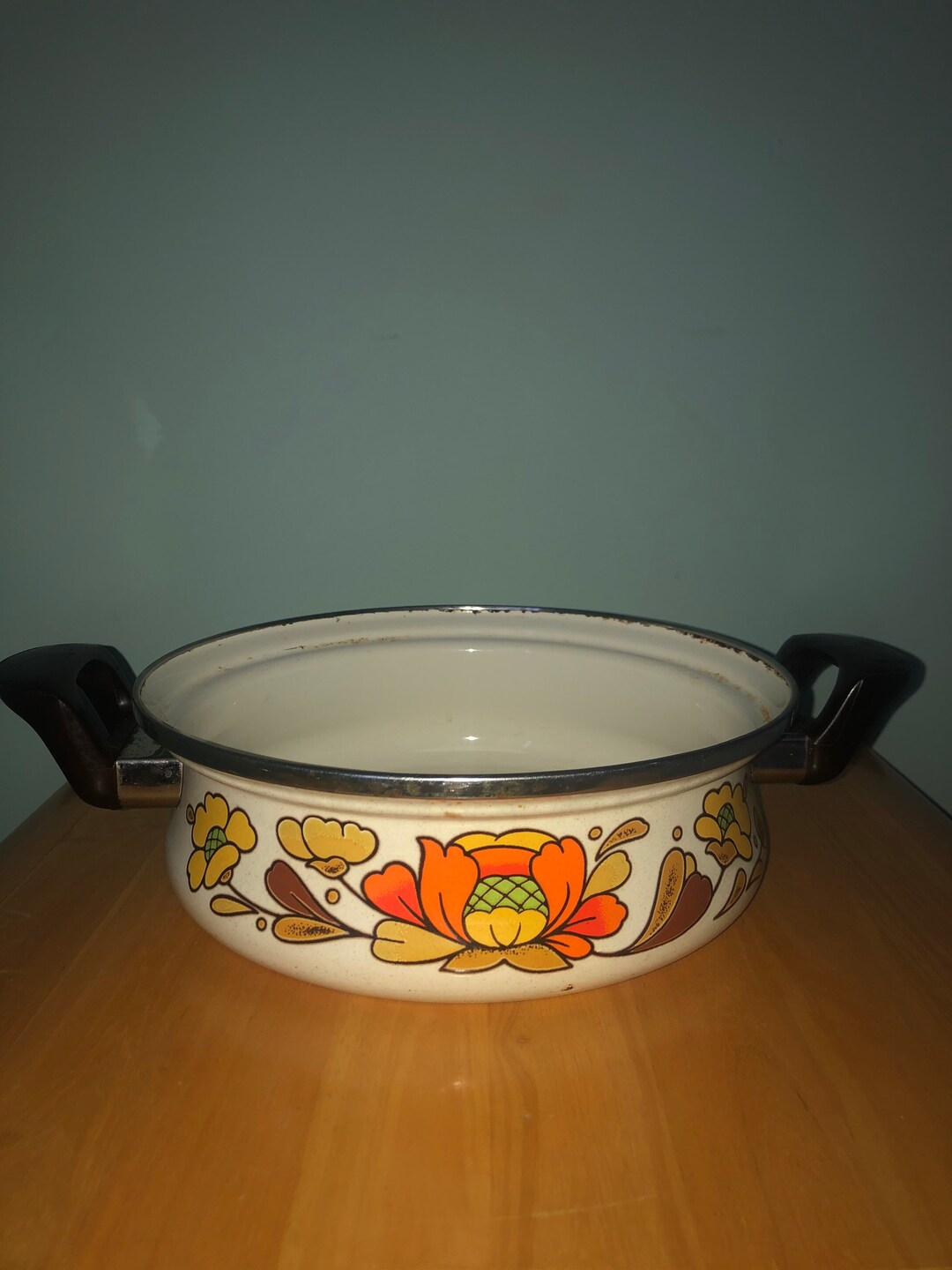 Floral Cooking Pot - Etsy