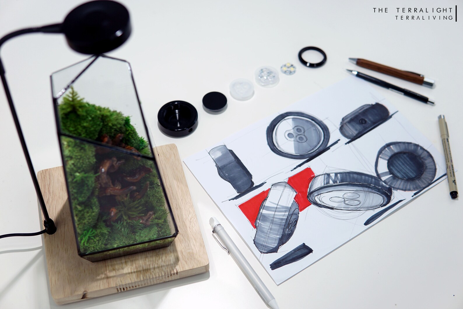 The Terralight 2.0 - Display Lamp for Terraliving Botanical Collection ...