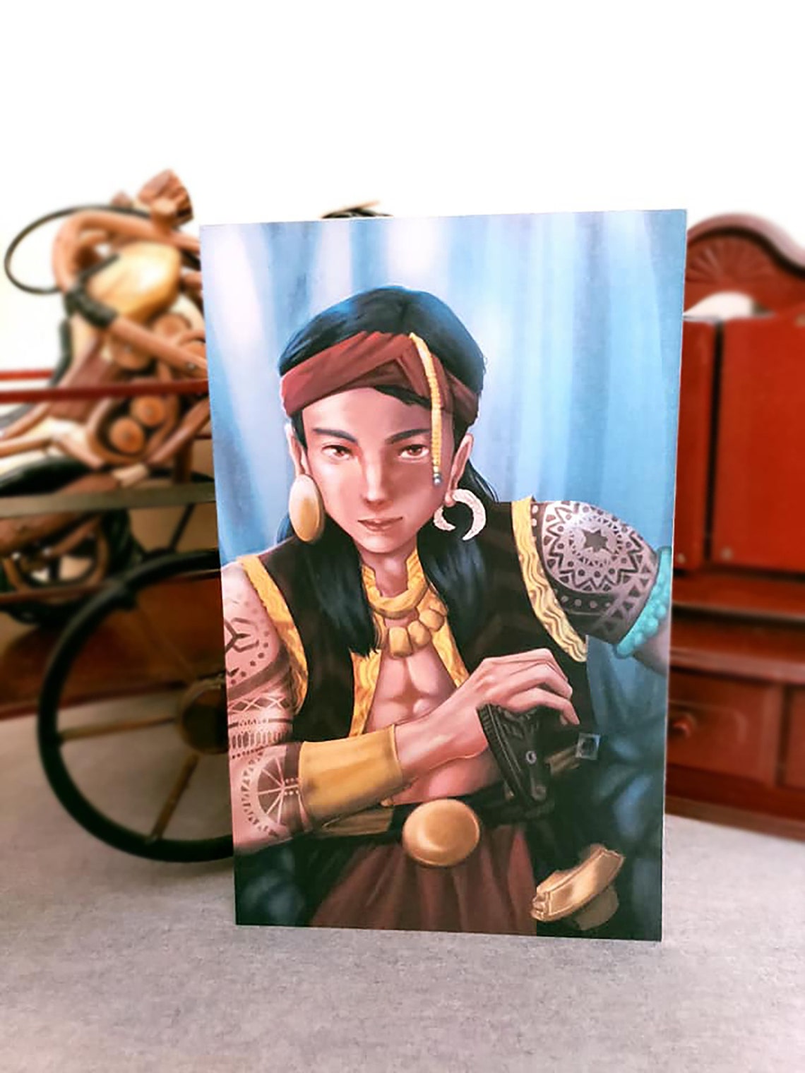 FILIPINO ART PRINT Datu and Tattoos Tattoos Art | Etsy