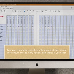 EDITABLE Grade Sheet PDF Printable, US Letter + A4, Teacher Planner ...