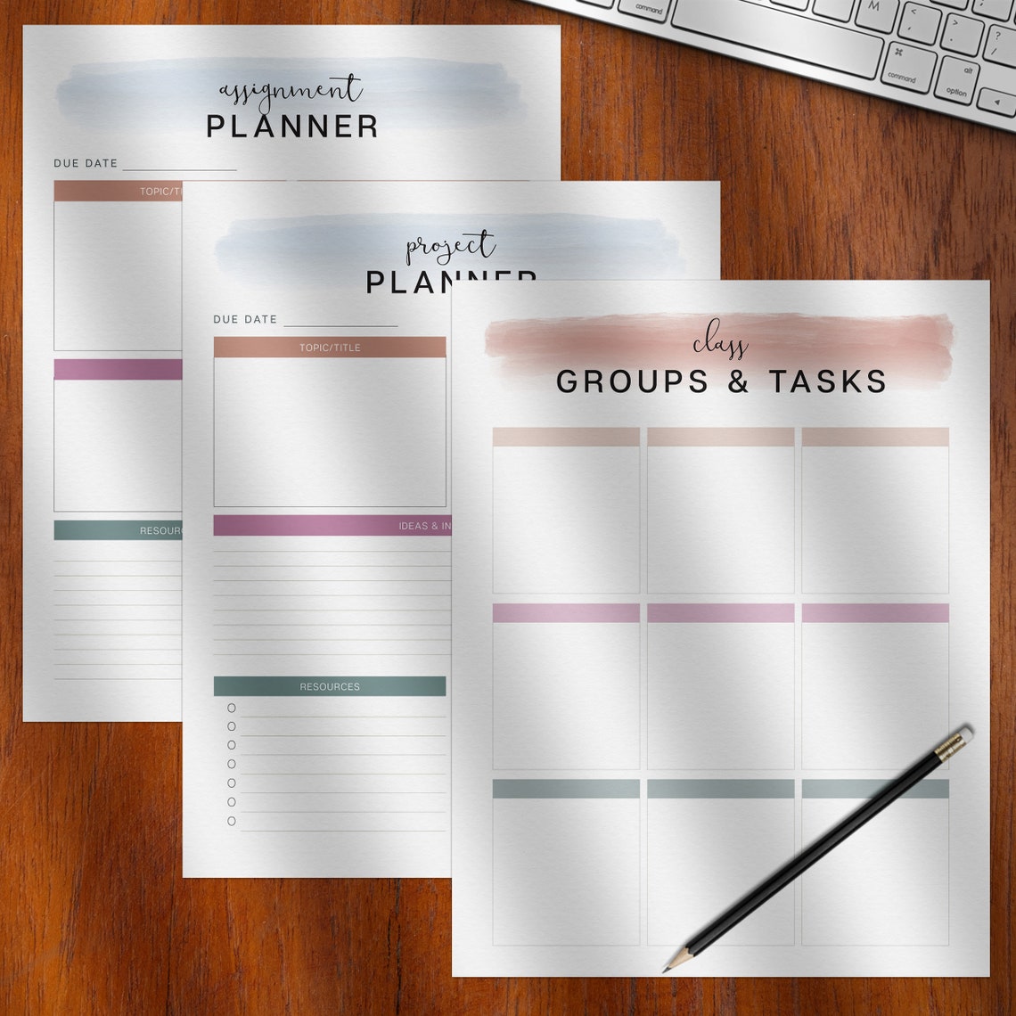 EDITABLE Teacher Planner Printable PDF Lesson Planner - Etsy