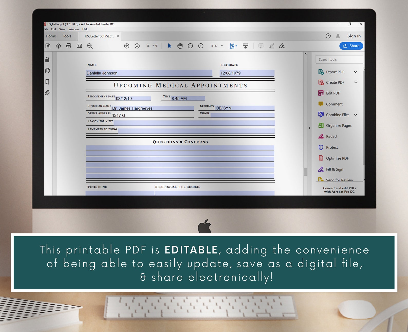 EDITABLE Emergency Binder Bundle - Printable PDF, Finance, Legal ...