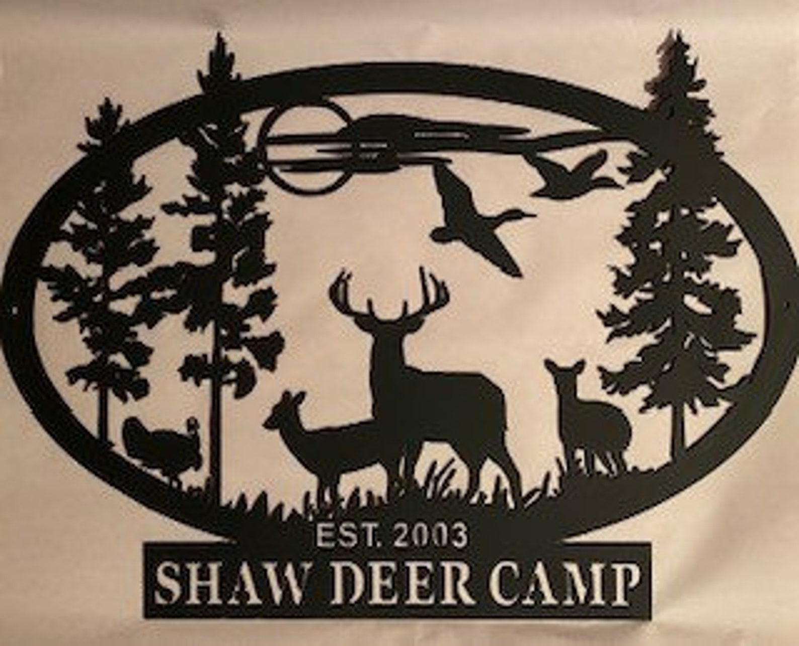 Custom Wildlife Scene - Etsy