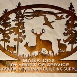 Custom Wildlife Scene - Etsy