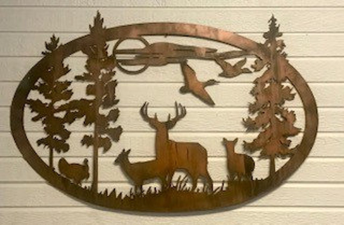 Custom Wildlife Scene - Etsy