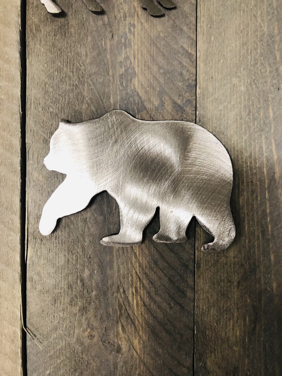 Metal Bear Magnet - Etsy