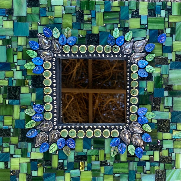 Mosaic Mirror - Etsy