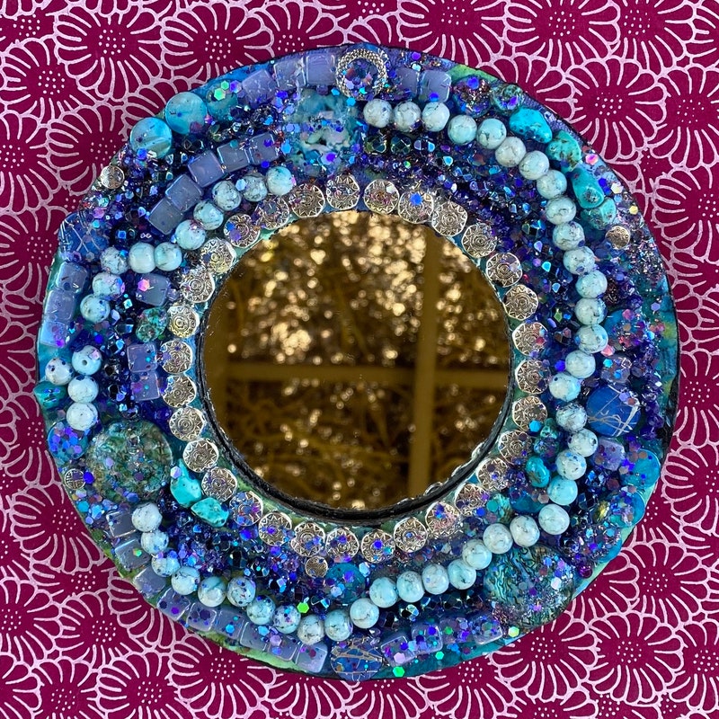 Mosaic Mirror - Etsy