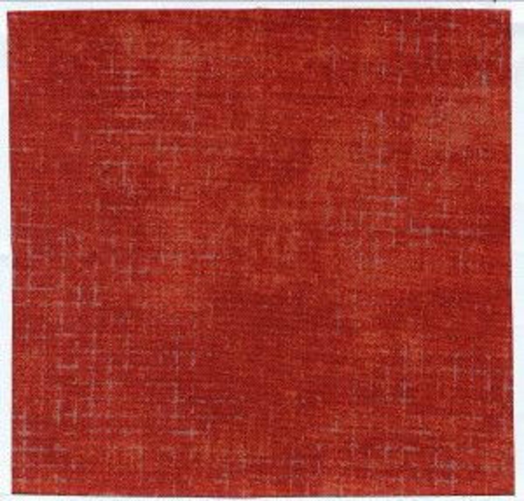 Burnish Red Fabric by Carolee Mcmullin for Adorn It, Fabric by the Yard ...