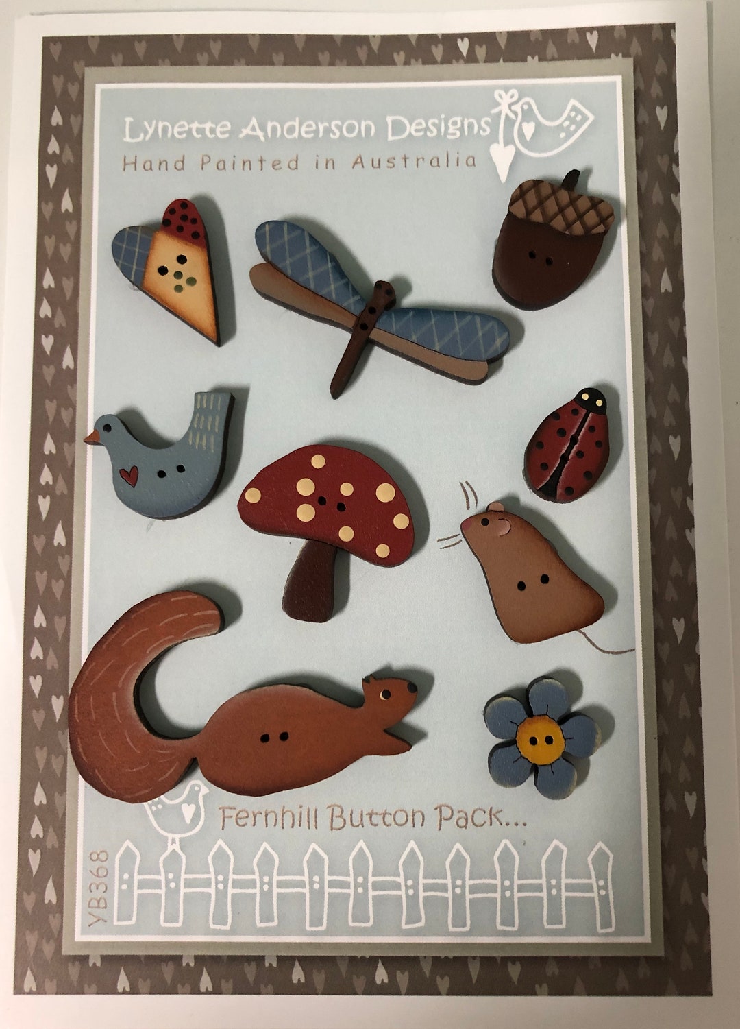 Free Shipping! Fernhill Button Pack by Lynette Anderson for Lynette ...