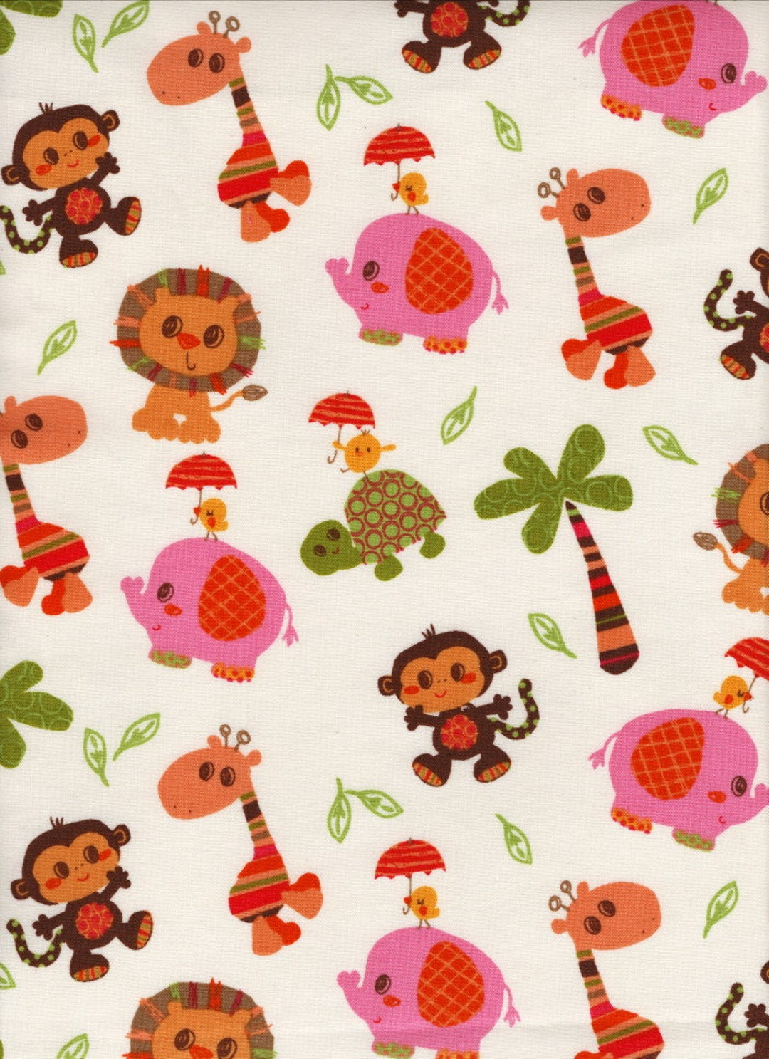 A Fun Day in the Jungle by Studio 37 for Marcus Fabrics, Fabric by the ...