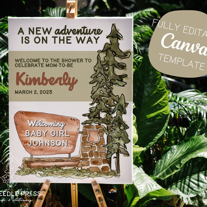 National Park Baby Shower - Etsy