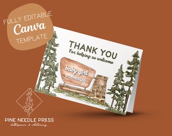 National Park Thank You Card - Etsy