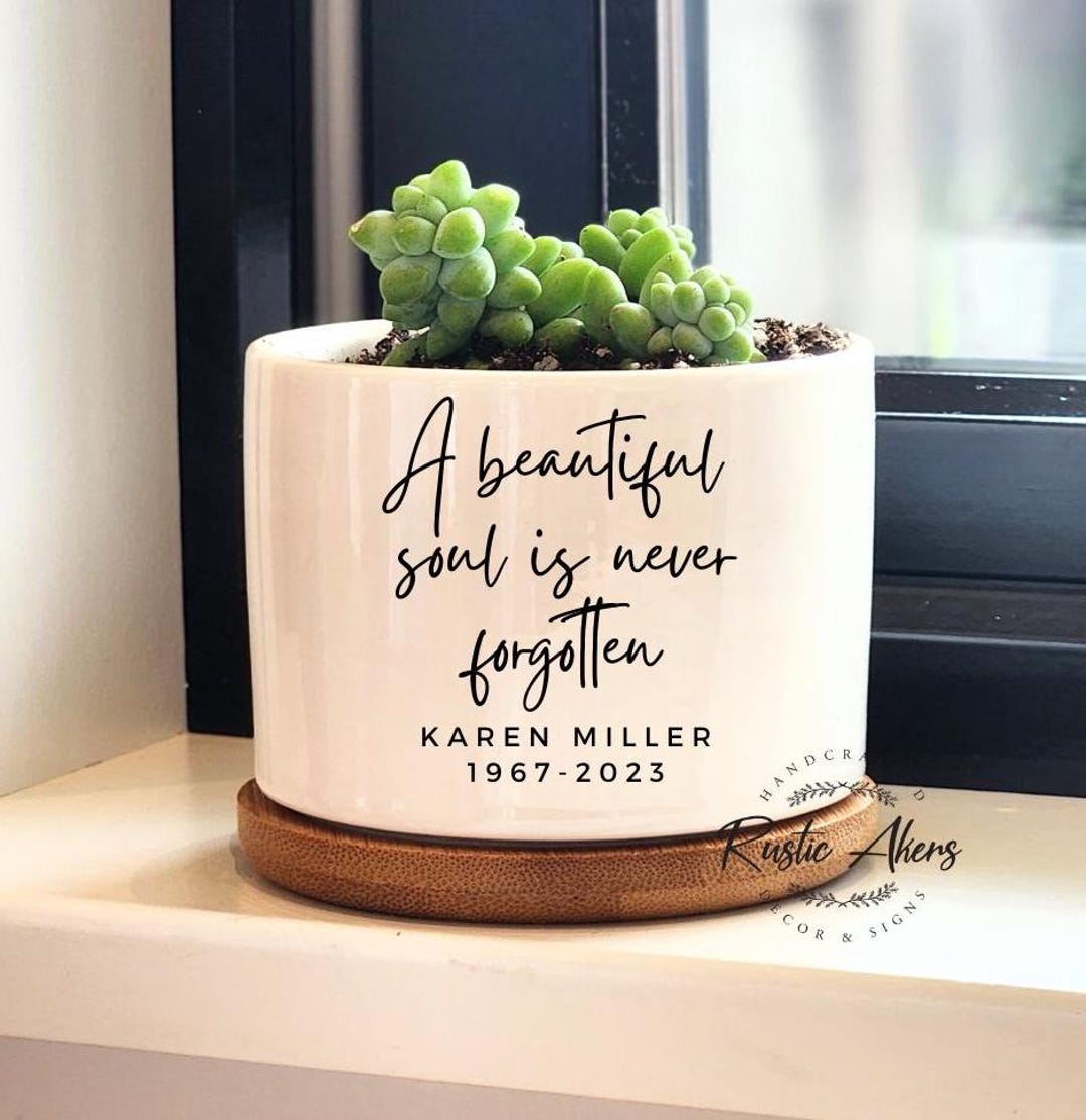 Memorial Gift, Celebration of Life, Personalized Condolences Gift ...