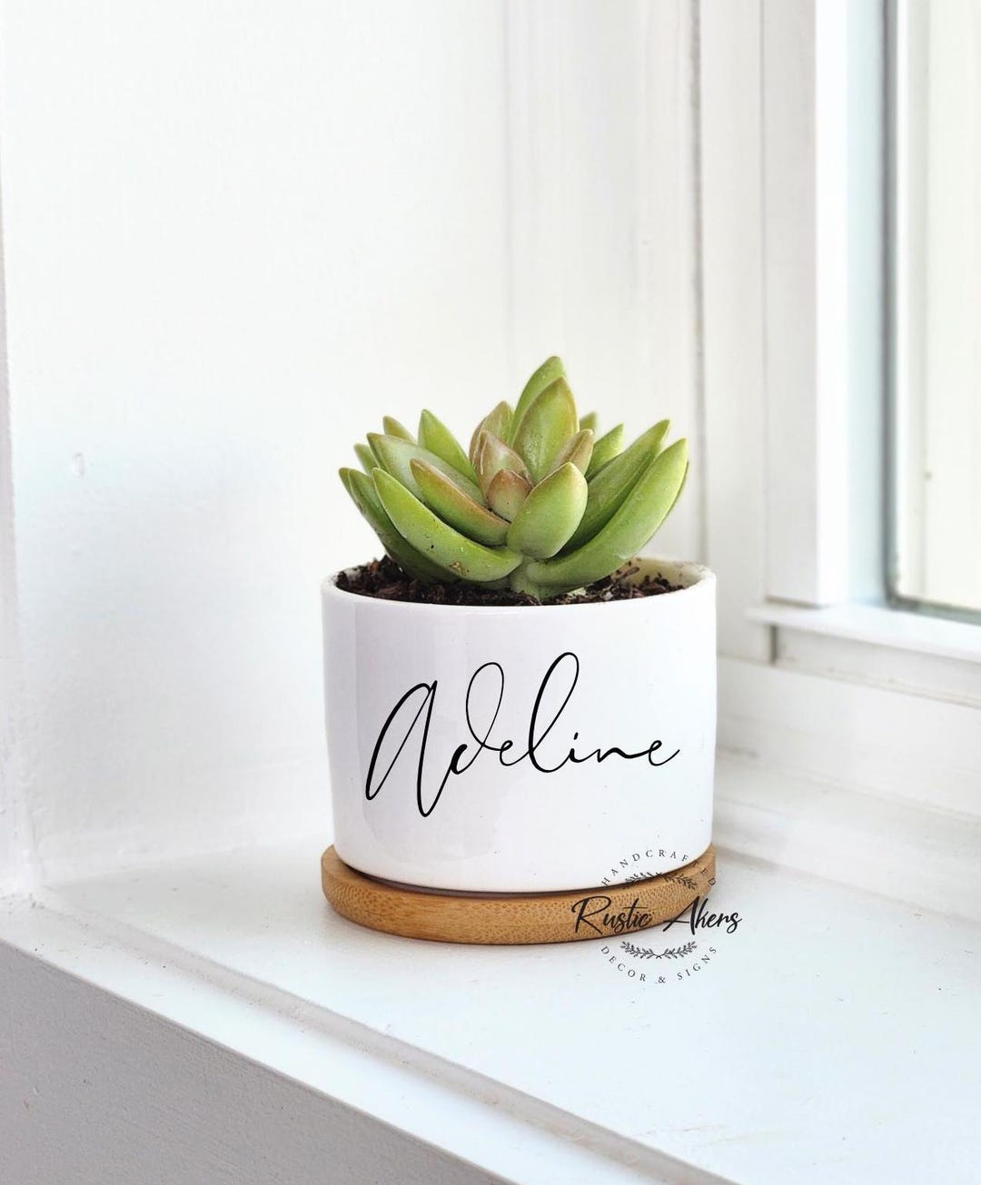 Custom Flower Pot, Personalized Planter, Small Planter, Gift for Friend ...