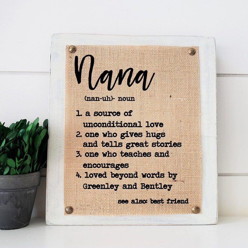 Nana Signs - Etsy