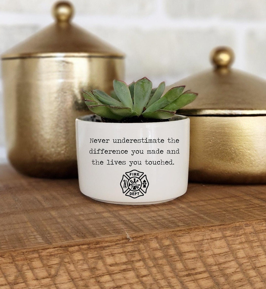 Gift for Firefighter, Firefighter Appreciation, Retirement Gift for ...