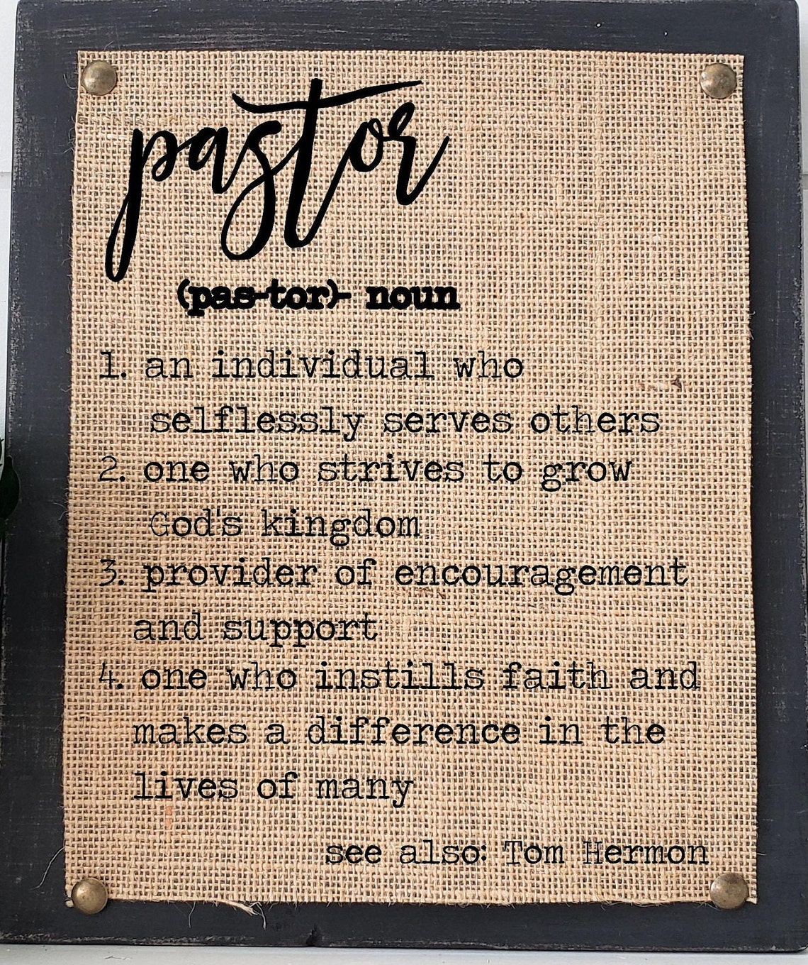 Pastor Gift, Pastor Definition, Pastor Appreciation, Priest Gift ...