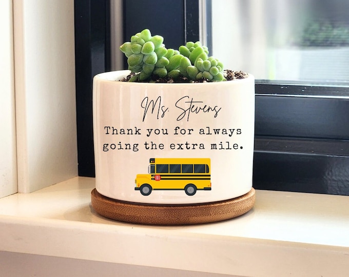 Ceramic VW Bus Planter, Hippie Bus Ceramic Planter, Groovy 70s 80s ...