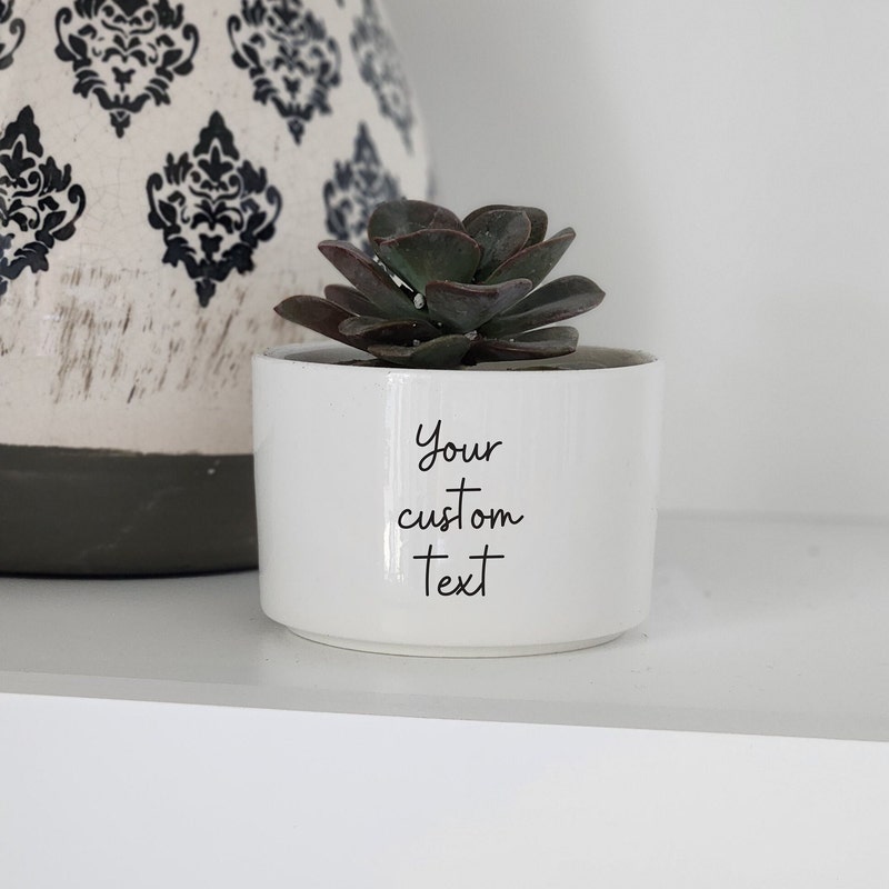 Personalized Planter - Etsy