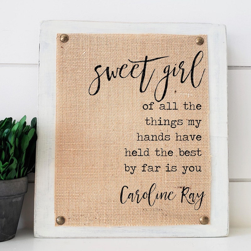 Hand Held Sign - Etsy