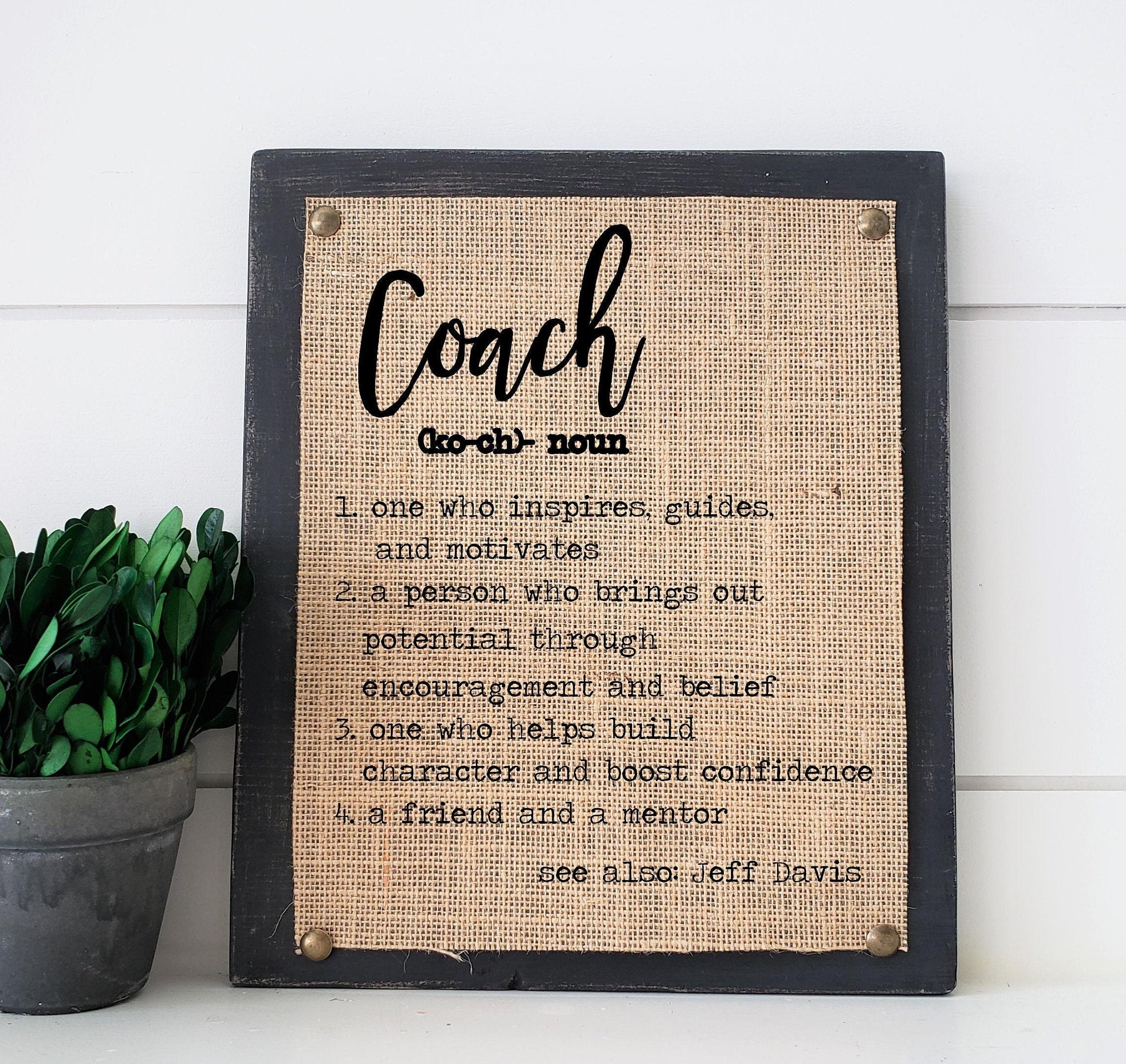Personalized Gift for Coach End of Season Coach Gift Gift - Etsy