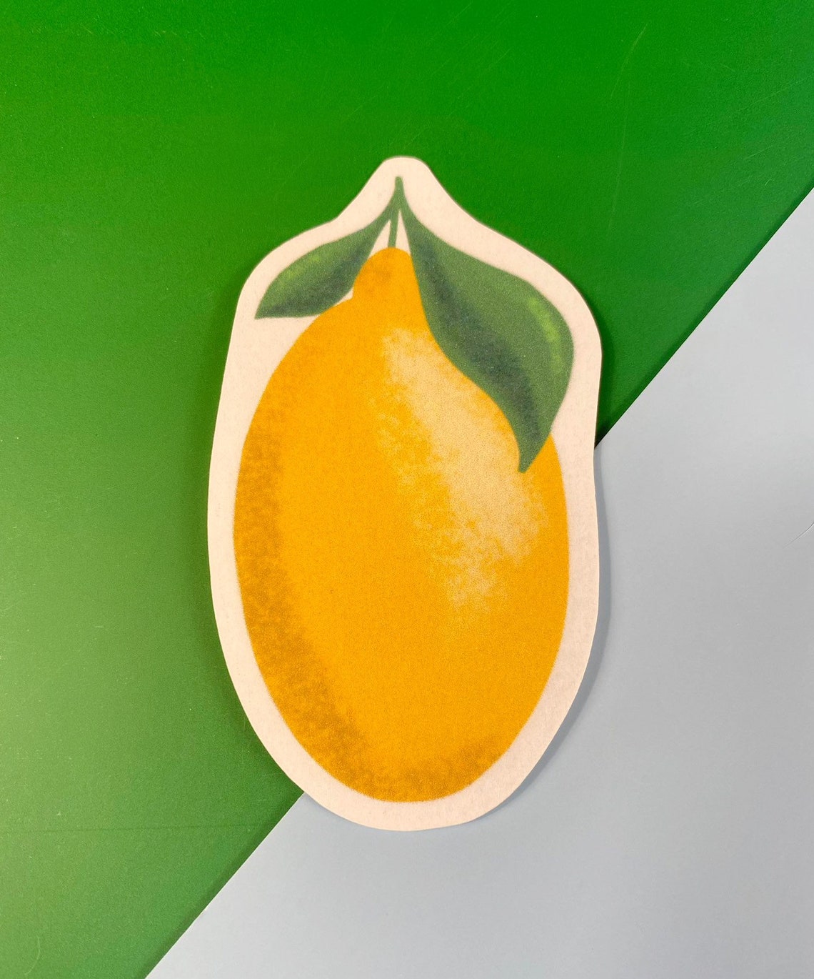 Lemon Squeezy Pattern Stationery Set Fruit Notebook Notepad Bookmark ...