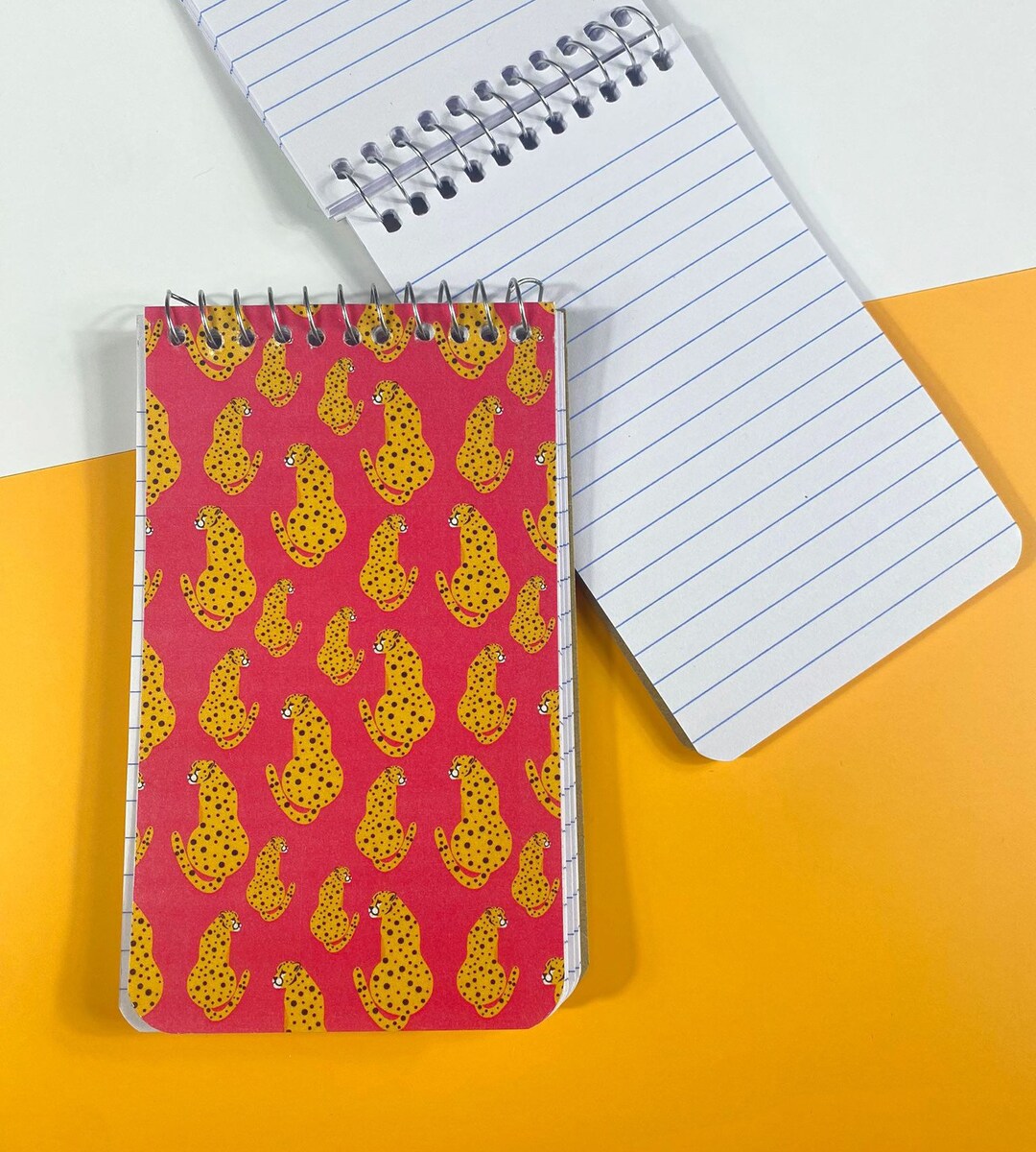 Cheetah Girl Pink Pattern Spiral Notepad Girly Leopard - Etsy