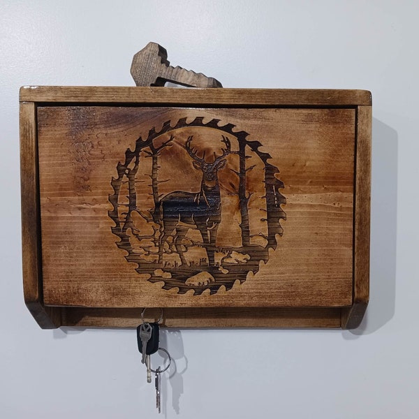 Hidden Key Box - Etsy