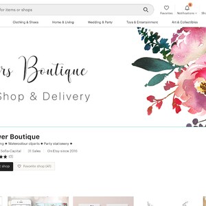 Etsy Branding Kit, Etsy Shop Set, Etsy Shop Kit, Etsy Cover Package ...