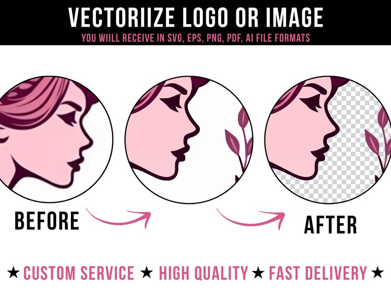 Vectorize Logo Logo to Vector Photo to Vector SVG for - Etsy