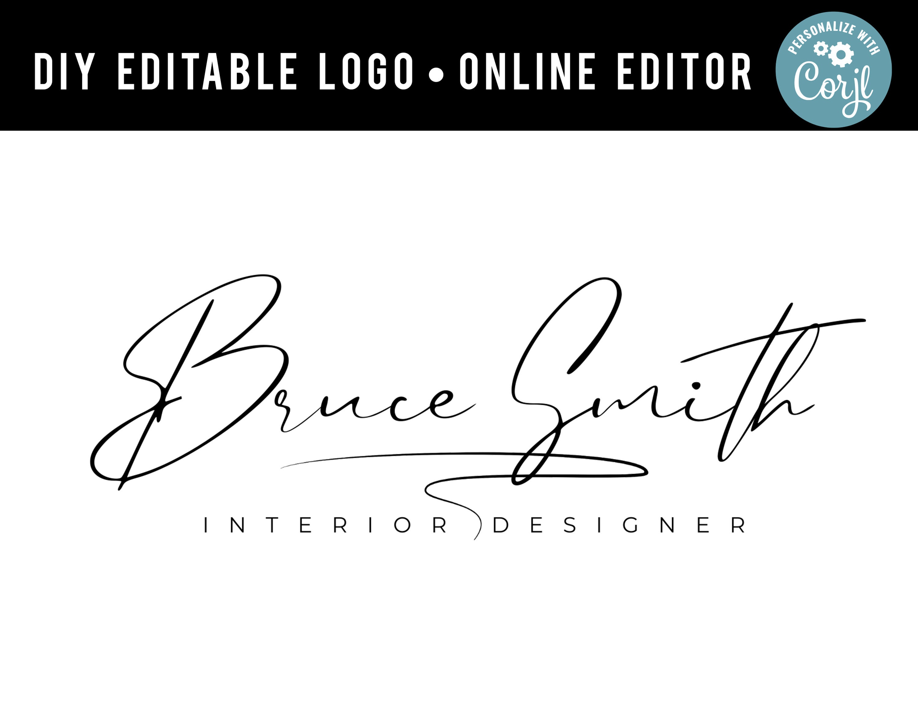 Signature Logo Signature Logo Design Signature Logo - Etsy