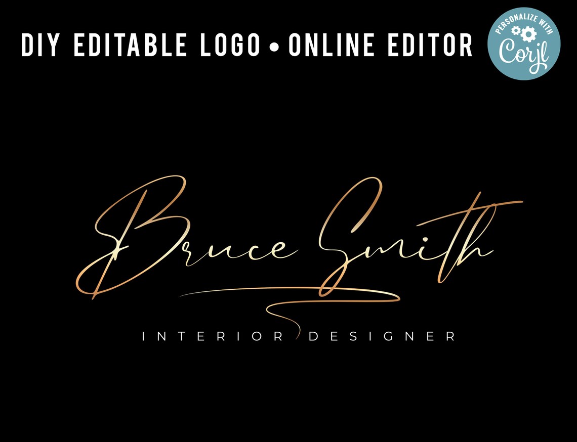 Signature Logo Signature Logo Design Signature Logo - Etsy