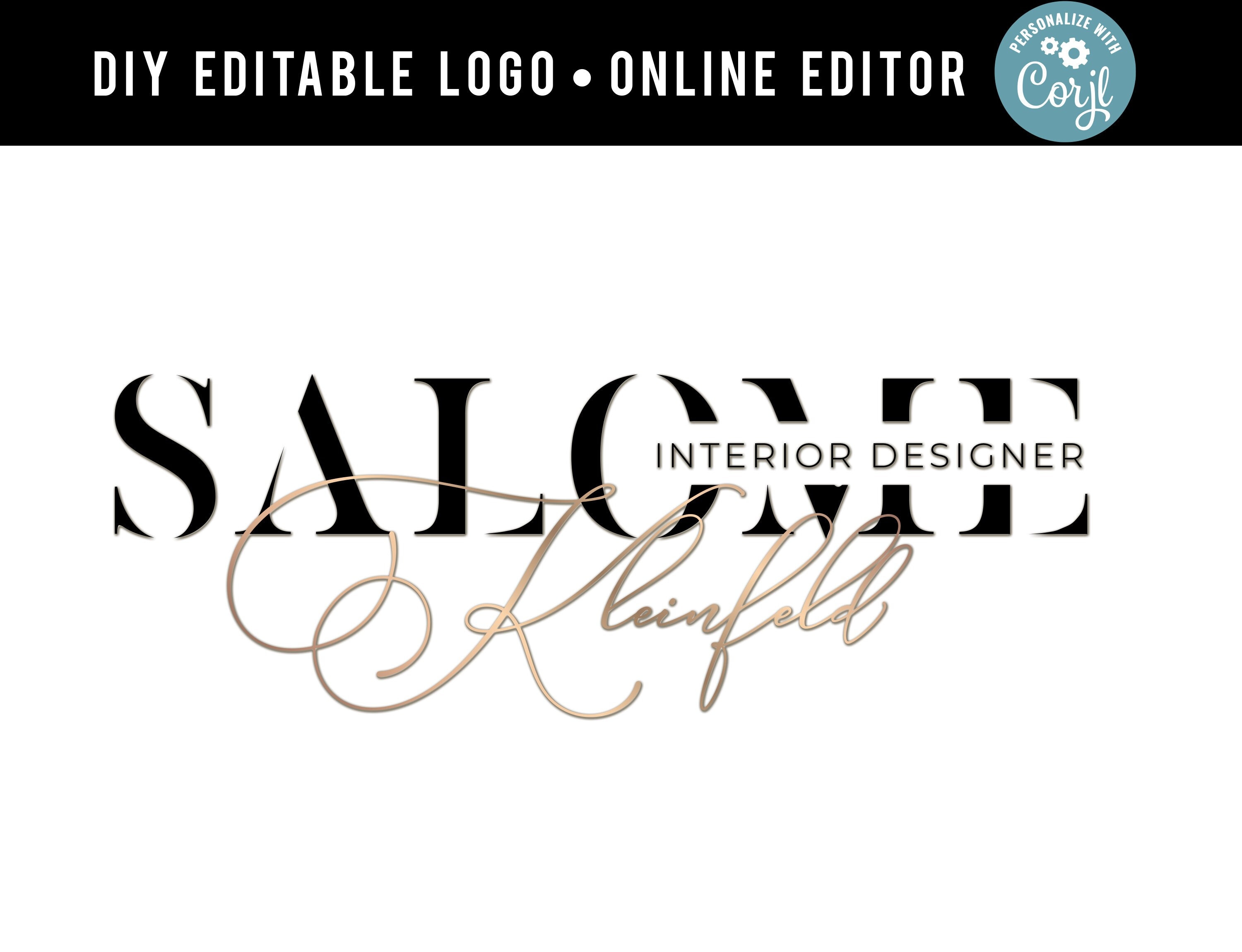 Modern Logo Watermark Logo Interior design logo Beauty logo Text logo ...