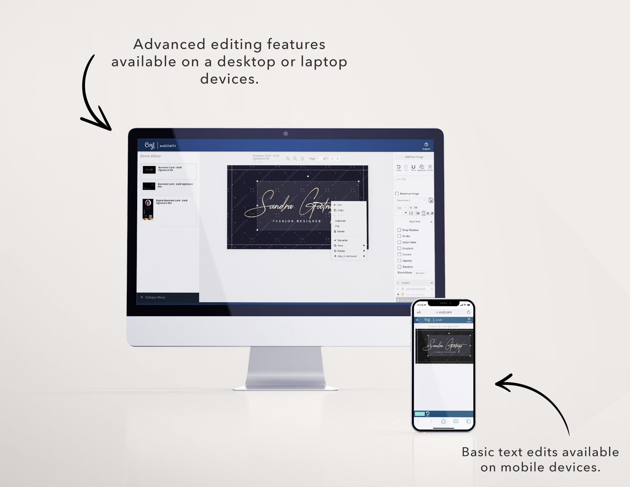 DIY Signature Logo Rose Gold Logo Boutique Logo Script - Etsy