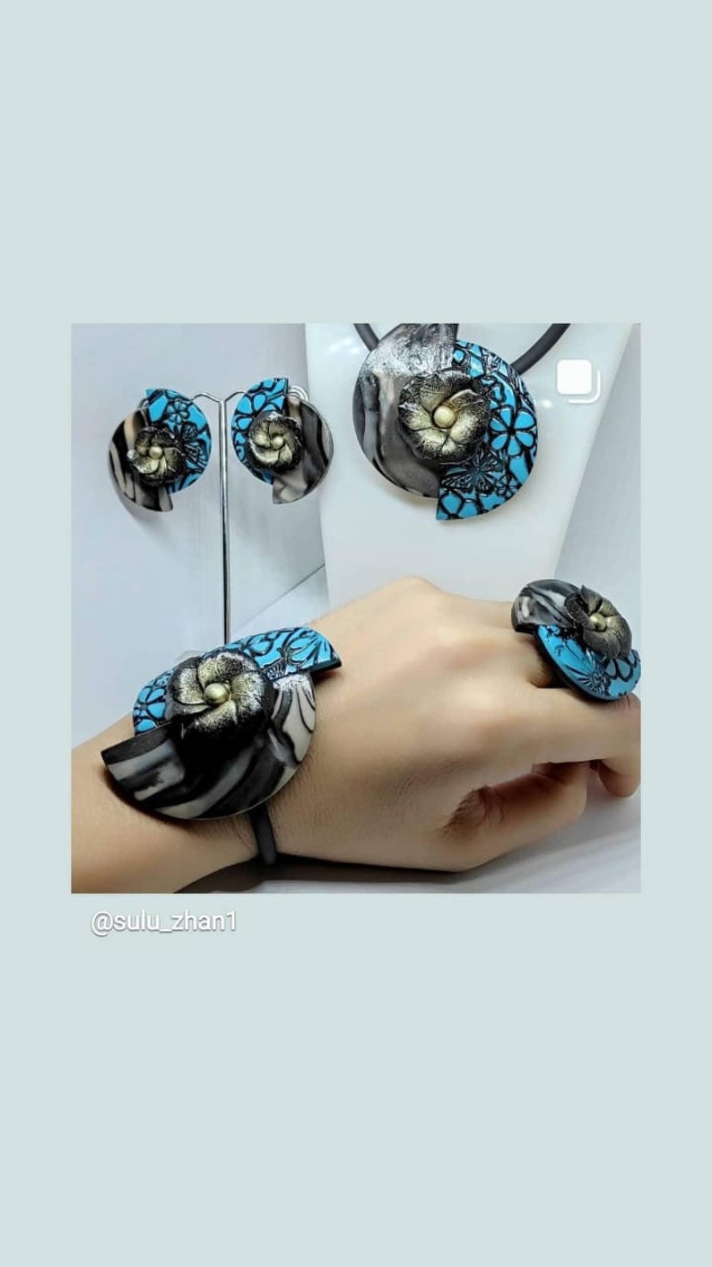 Handmade Polymer Clay Jewelry - Etsy