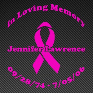 In Loving Memory Ribbon Vinyl Wall Decal or Car Sticker - Etsy