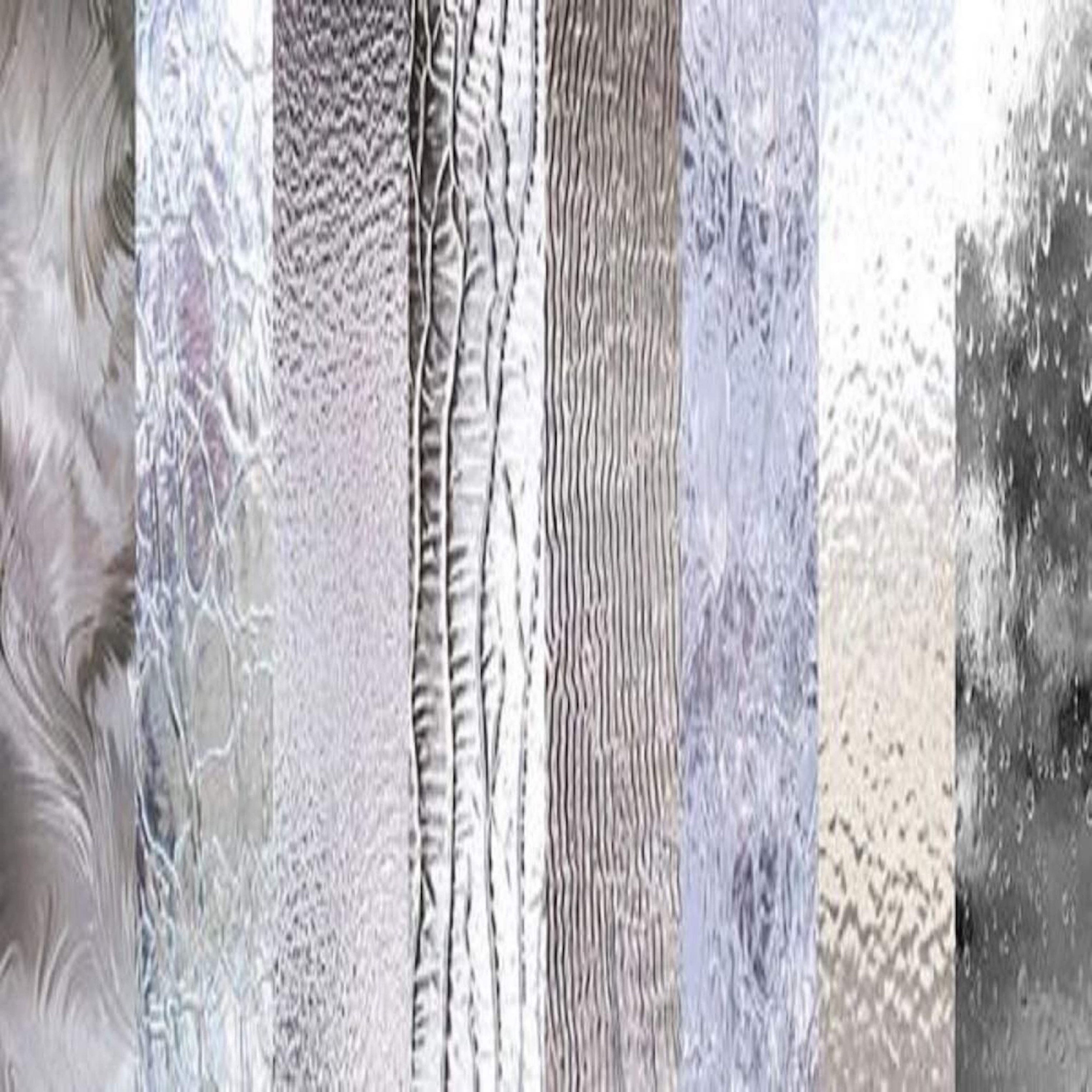 CLEAR TEXTURED Glass Variety Pack - (6" X 8") 8 Sheets Stained Glass - Etsy