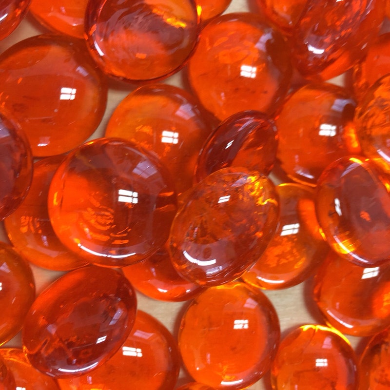 Yellow Glass Gems - Etsy