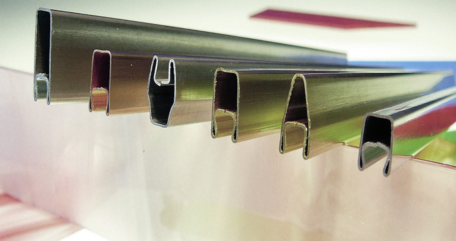 Stained Glass Supplies - U Zinc Border Channels Came by Cascade Metals ...