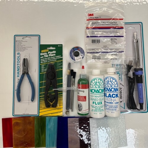 Stained Glass Start-up Kit for Stained Glass Beginners - Etsy Stained Glass Start-up Kit for Stained Glass Beginners - Etsy