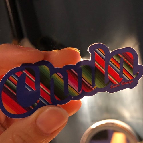 Chicana Sticker Vinyl Decal Mexican Phrases Latina Mom Macbook | Etsy