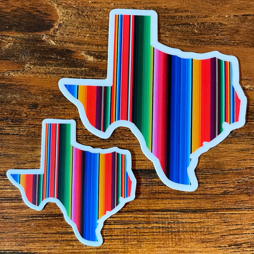 Texas Serape Sticker - Etsy