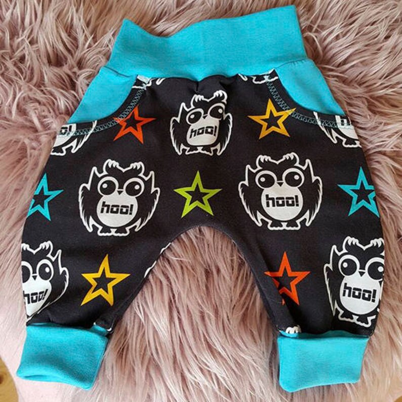 Pdf-mönster SIRIUS Haremsbyxor Strl 56-86 / Pattern Harem Pants Size ...