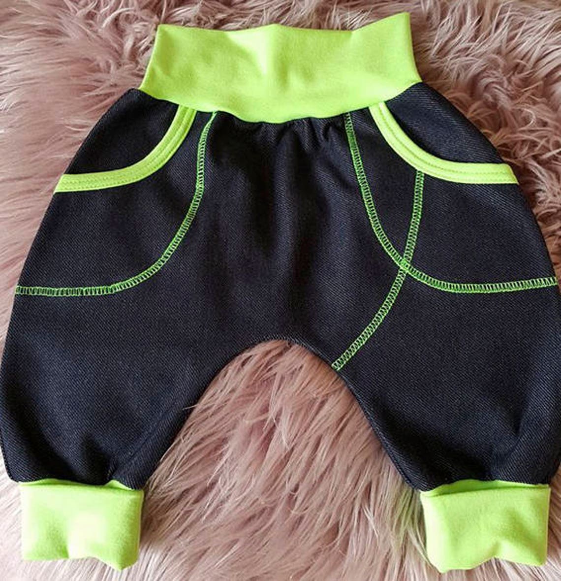 Pdf-mönster SIRIUS Haremsbyxor Strl 56-86 / Pattern Harem Pants Size ...