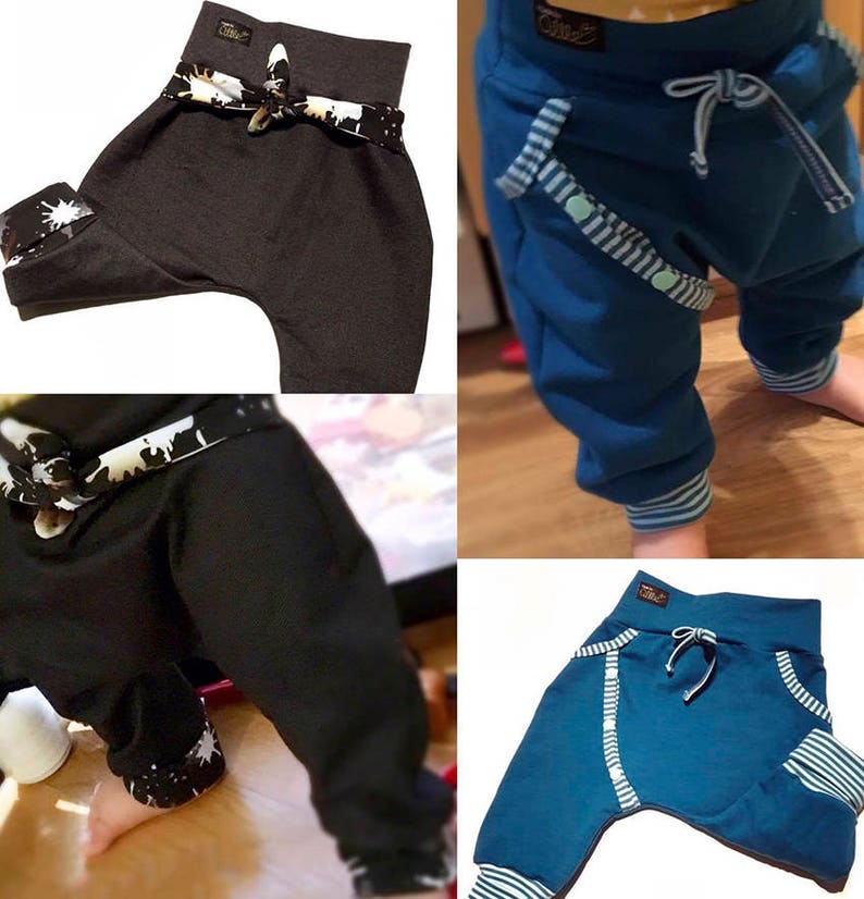 Pdf-mönster SIRIUS Haremsbyxor Strl 56-86 / Pattern Harem - Etsy Canada