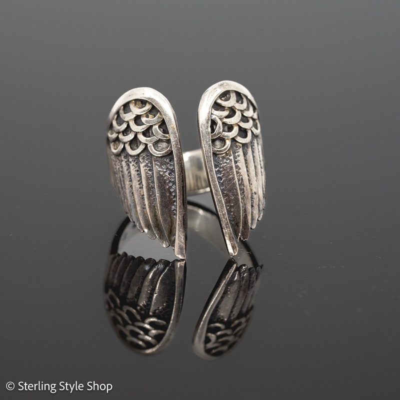 Ring With Wings - Etsy